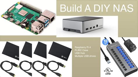 Build A Multi Drive NAS With Raspberry Pi 4 And Several USB Drives