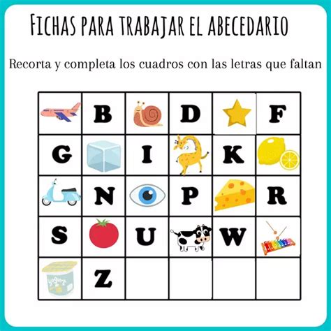 Introducir 115 Imagen Imagenes Para Trabajar El Abecedario Viaterra Mx