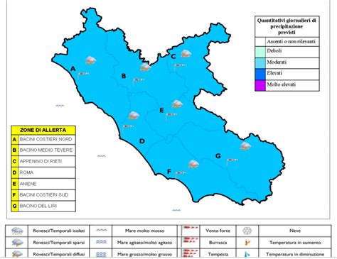 Allerta Meteo Nel Lazio Per Domani Previsti Forti Temporali MAPPA