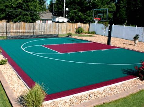 Quel revêtement de sol choisir pour son terrain de basket Terrain