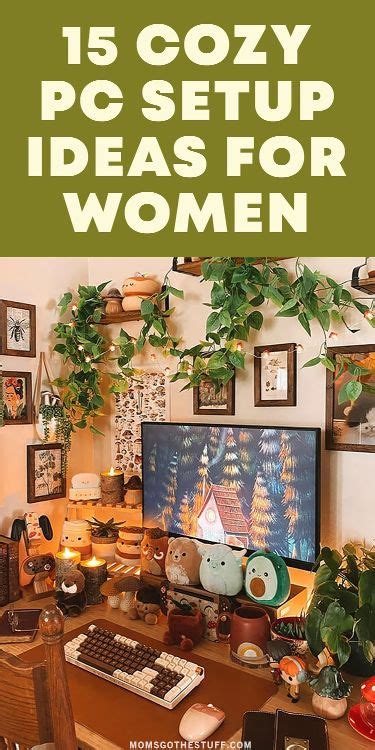 15 Cozy Gaming Setup Ideas For Women Mom S Got The Stuff Pc Setup