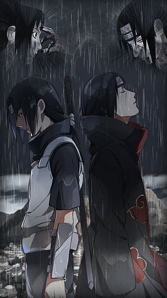 Itachi Uchiha Anime Flame Itachi Moon Red Uchiha Hd Phone