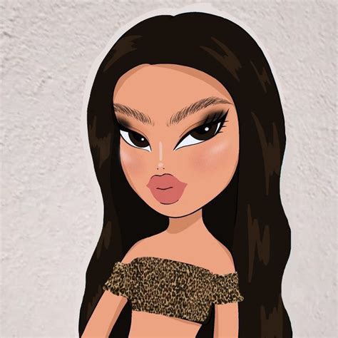 Bratz Para Recrear Pegatinas Bonitas Dibujo De Personajes De Disney