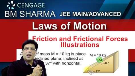 Laws Of Motion Friction And Frictional Forces BM Sharma Cengage