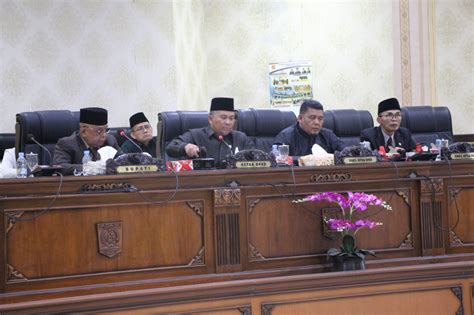 Dprd Agam Gelar Paripurna Penutupan Masa Sidang Kaba