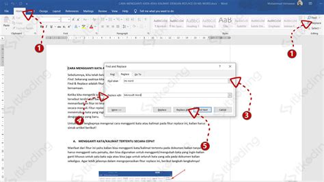 Cara Mengganti Kata Di Word Secara Otomatis IFaWorldCup