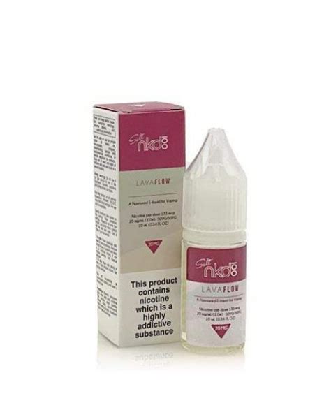 Naked Lava Flow Nic Salt E Liquid Juices