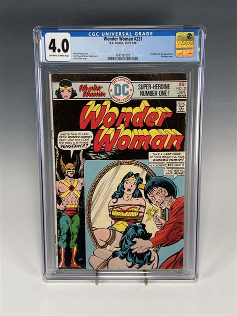 Sold Price Wonder Woman Cgc Bondage Cover Comic October