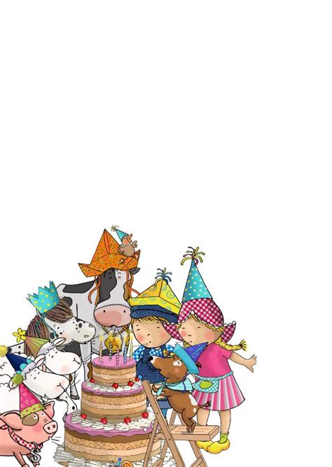 Fien Teun Kinderfeestje Kinderfeestje Kinderfeestjes Kaarten