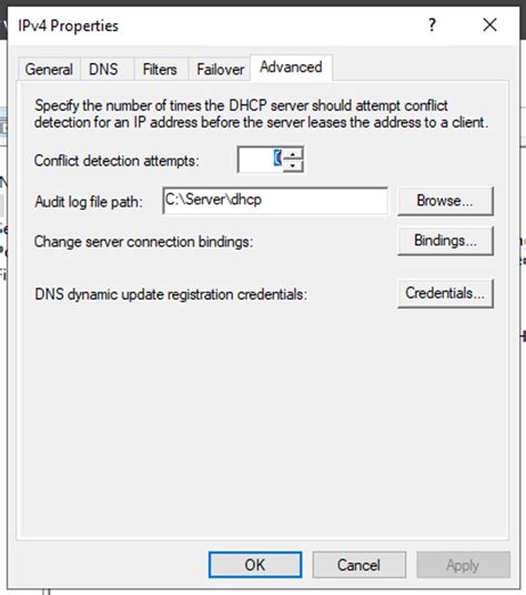 Microsoft Windows DHCP Cyderes Documentation
