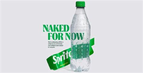 Coca Cola Removes Labels From Sprite Bottles Trials Label Less