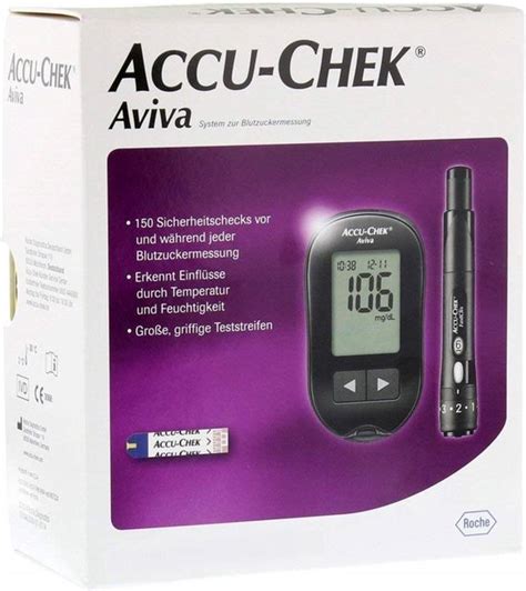 Accu Chek Aviva Startset Glucosetest Bloedsuiker Test Mmol L Bol