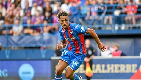 Bilal Brahimi le galopant électron libre du SM Caen ici
