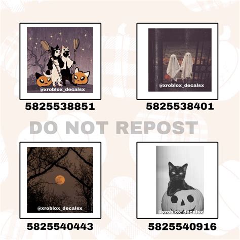 Roblox Decals Bloxburg Decals Codes Wallpaper Halloween Decals Code