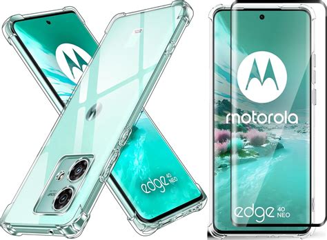 Etui do MOTOROLA MOTO EDGE 40 NEO 5G wzmacniane 360 SZKŁO 3D FULL GLUE