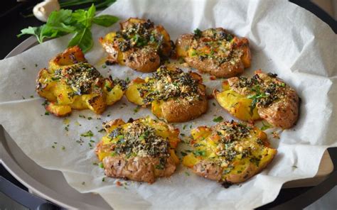 Millefeuilles De Pommes De Terre Pommes De Terre Croustillantes Plat