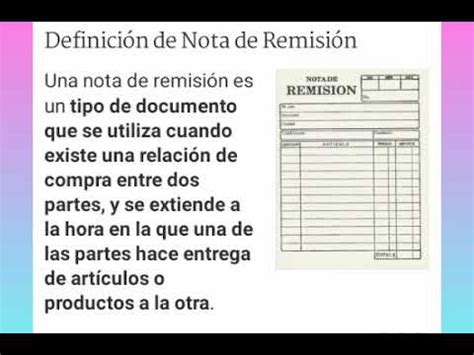 Qu Es Una Nota De Remisi N Descubre Su Definici N Y Su Importancia