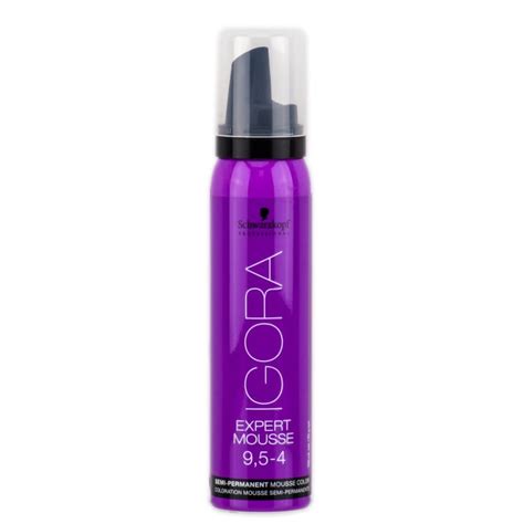 Schwarzkopf Igora Expert Mousse pianka koloryzująca 100 ml P H U TĘCZA