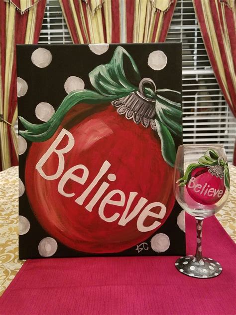 The Best Christmas Canvas Paintings Ideas On Pinterest Christmas