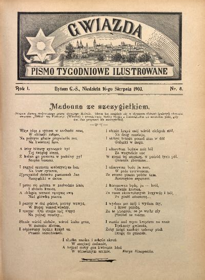 Gwiazda Pismo Tygodniowe Ilustrowane R Nr Europeana