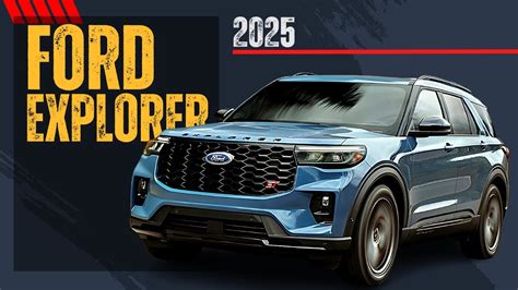 FORD EXPLORER 2025 Nuevo Diseño y MAS TECNOLOGIA YouTube