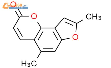 76605 65 7 2H Furo 2 3 h 1 benzopyran 2 one 5 8 dimethyl CAS号 76605 65