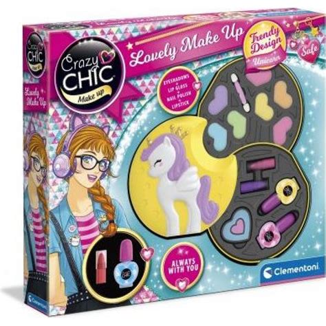 Clementoni Crazy Chic Make UP sada jednorožec 4KIDS cz