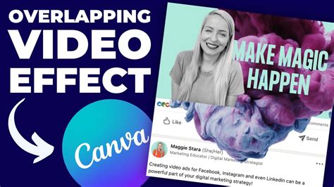 Canva Overlapping Effect Make EPIC Social Media Posts YouTube