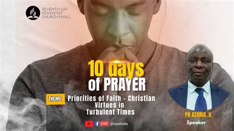 TEN DAYS OF PRAYER DAY 3 THE BLESSING OF WAITING PR AZARIA