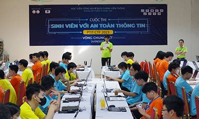 Chung kết cuộc thi Sinh viên với An toàn thông tin 2023 Học viện Công