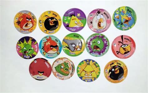 Vualá Angry Birds Colección Completa De Capz 14 Piezas Meses sin interés