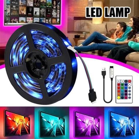 5V LED rétro éclairage USB Barre lumineuse 2M avec fonction de