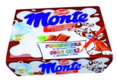 Mliječni desert okus čokolade i lješnjaka Monte Zott 4x 55 g Kaufland