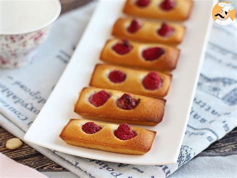Financiers à la framboise maisons Recette Ptitchef
