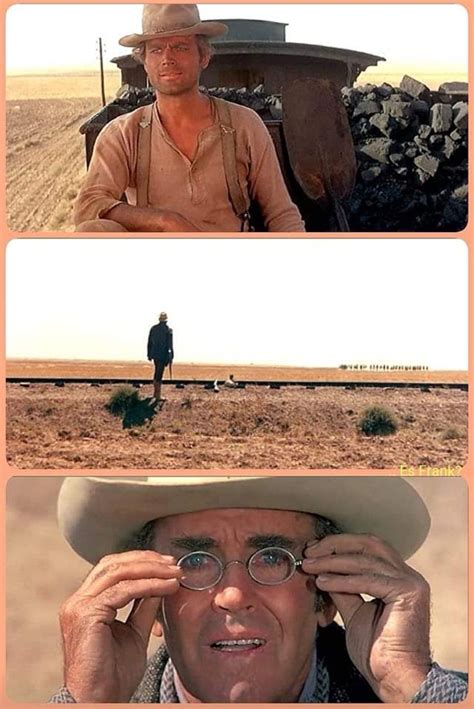 Terence Hill Henry Fonda In My Name Is Nobody 1973 Henry Fonda