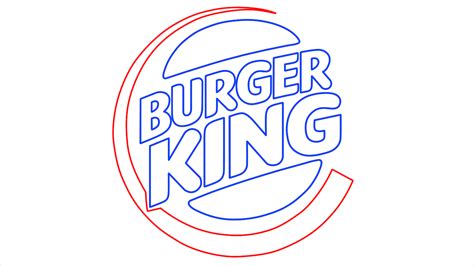How To Draw Burger King Logo Step By Step Easy Phase