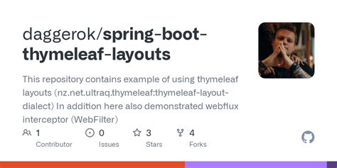 Github Daggerok Spring Boot Thymeleaf Layouts This Repository