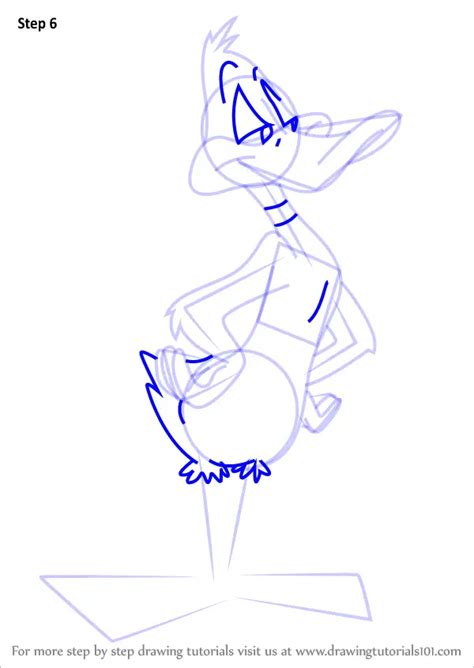 How To Draw Daffy Duck From Animaniacs Animaniacs Step By Step