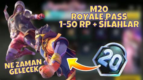 M20 ROYAL PASS 1 50 RP ÖDÜLLERİ PUBG MOBILE YENİ SEZON M20 ROYALE