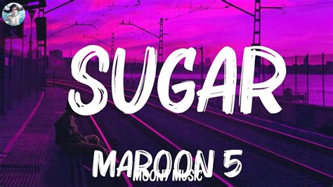 Maroon 5 Sugar Lyrics Hot Lyrics 2023 YouTube