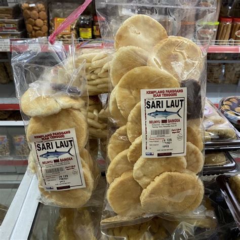 Jual Kemplang Bangka Panggang Ikan Tenggiri Cap Sari Laut Snack