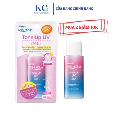 Tinh chất chống nắng hiệu chỉnh sắc da Sunplay Skin Aqua Tone Up UV
