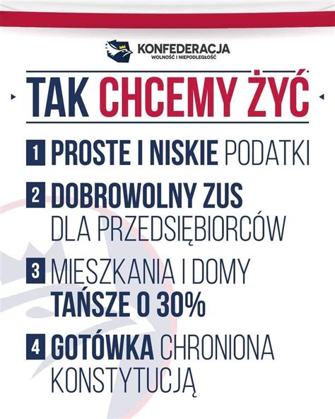 Jakub Wencel on Twitter Program Konfederacji w skrócie bieda