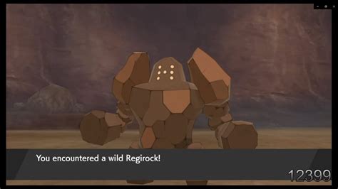 LIVE Shiny Regirock In Crown Tundra After 12399 Encounters Bad Game