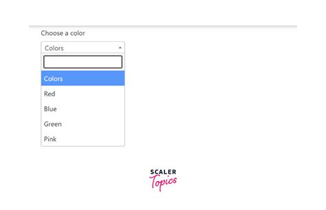 Bootstrap Select Scaler Topics