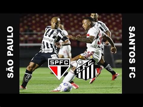 São paulo x Santos imagens YouTube