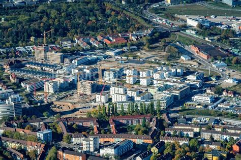 Luftbild Freiburg Im Breisgau Baustelle Zum Neubau Einer