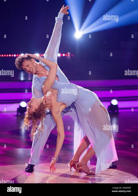 Cologne Germany 28th Apr 2023 Anna Ermakova Model And Valentin