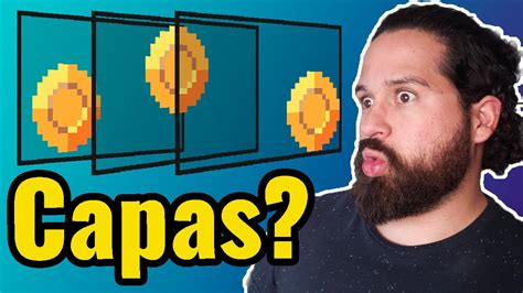 Cómo Usar y Poner CAPAS en ASEPRITE Aseprite Tutorial en Español 5