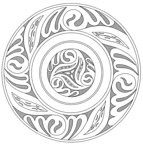 Coloriage Mandala Celtique T L Charger Et Imprimer Gratuit Sur